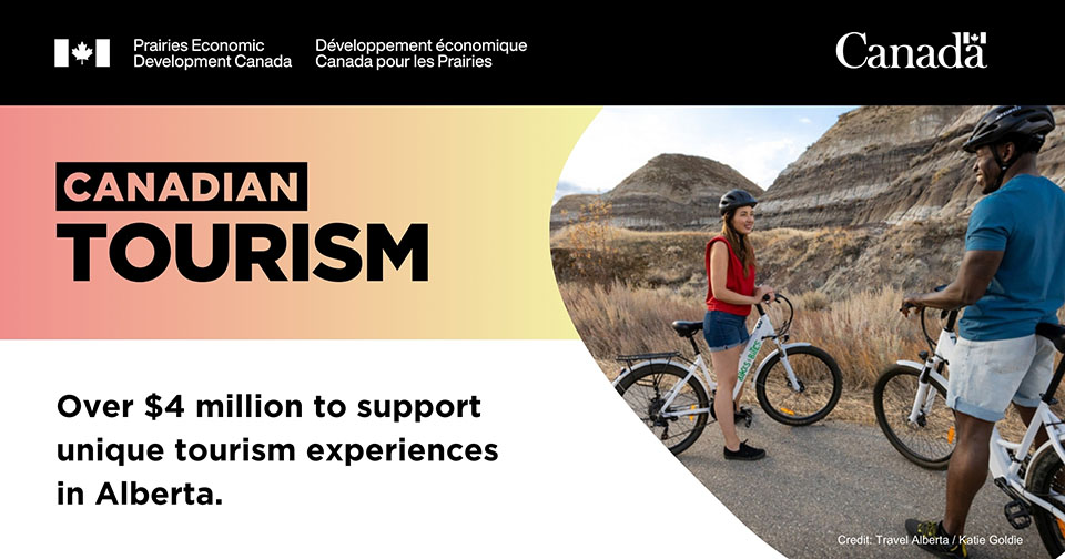 Minister Boissonnault announces federal investments to launch and expand tourism experiences ...